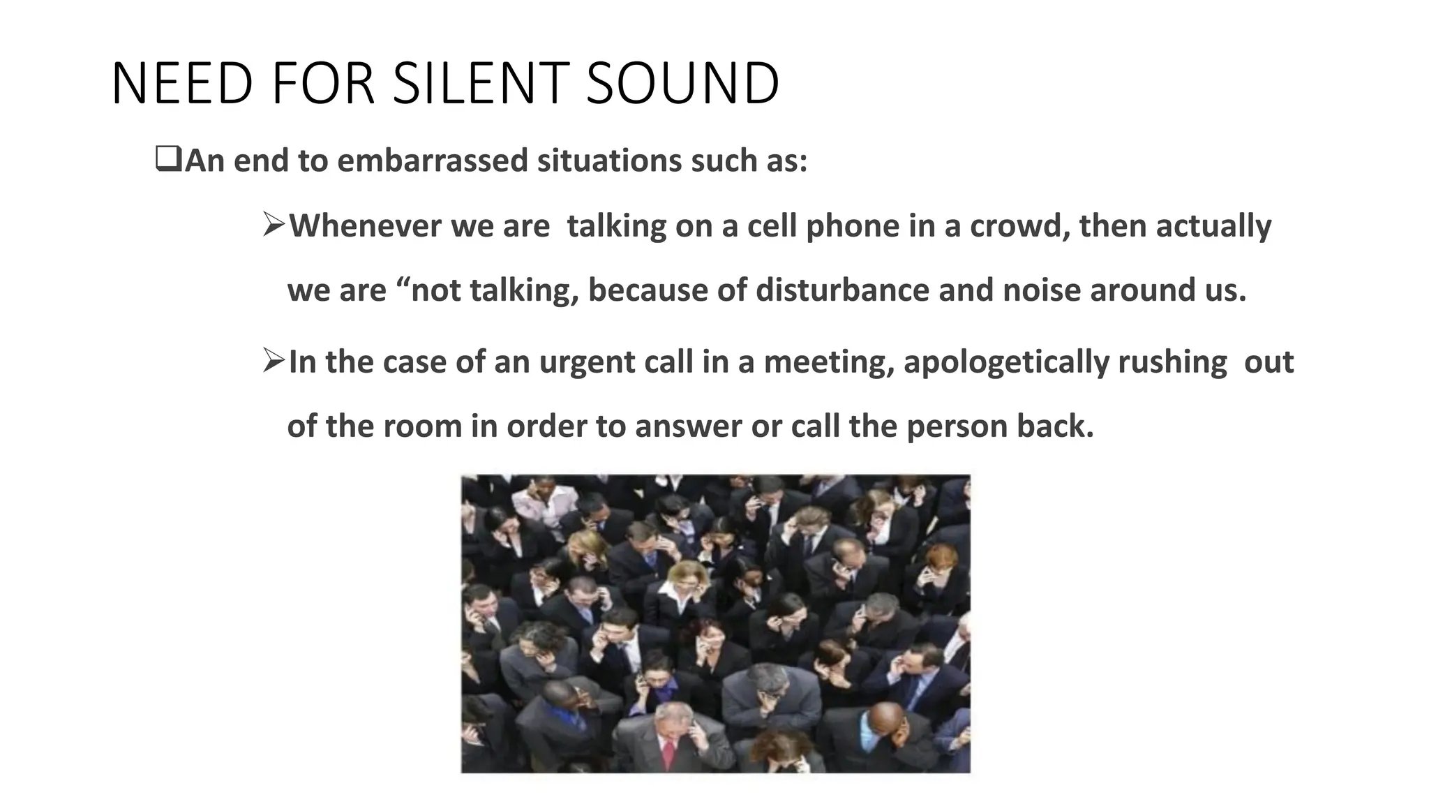 Presentation on silent sound technology ppt | PPT