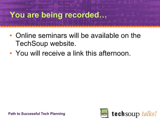 Path to Successful Tech Planning | PPT