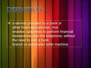Telebanking and EDI system | PPTX | Business Banking & Finance | Business