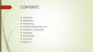 Telepharmacy | PPTX