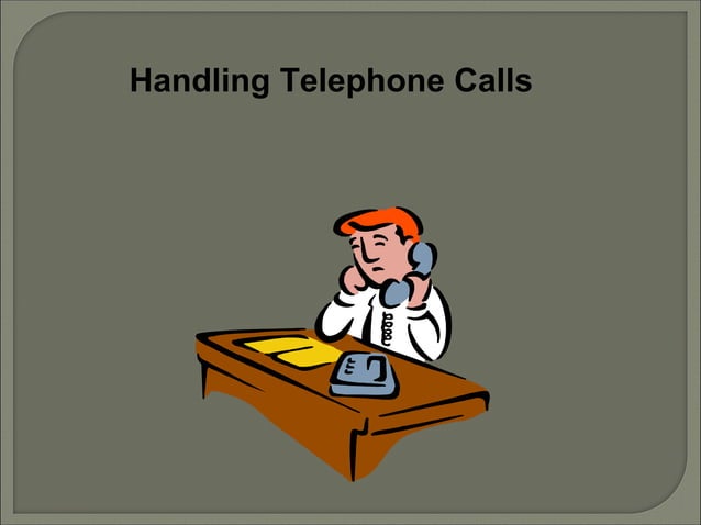 Presentation: Telephone Etiquette | PPT