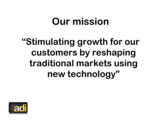 An Introduction to ADI | PPT