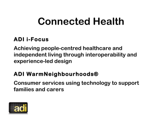 An Introduction to ADI | PPT