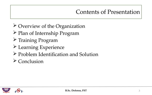 presentation template internship power plant training | PPT