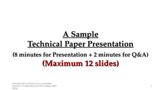 Presentation Template SSET-2024.ppthhhhhhh | PPT