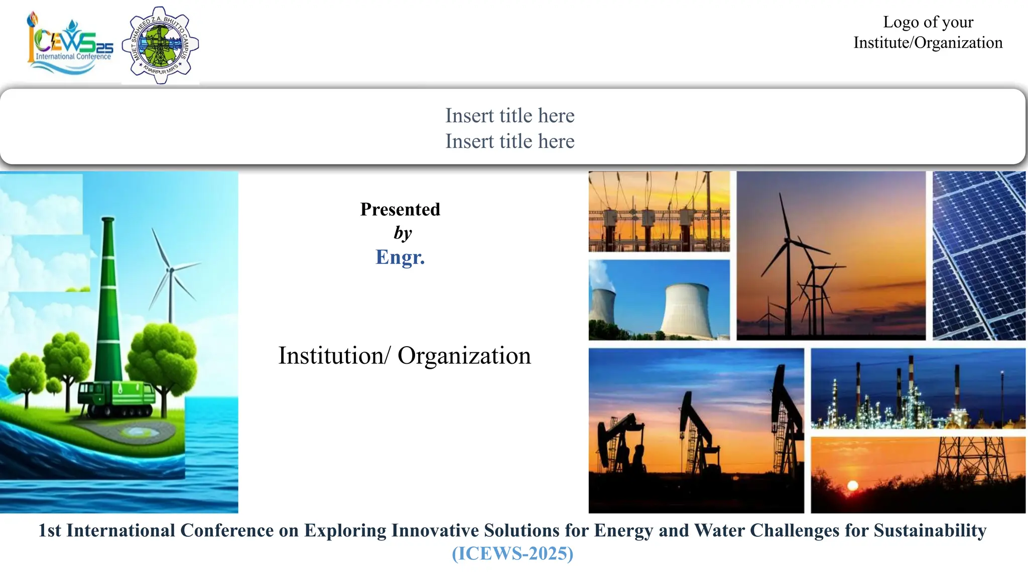 Presentation templete ICEWS-2025.pptx best | PPTX