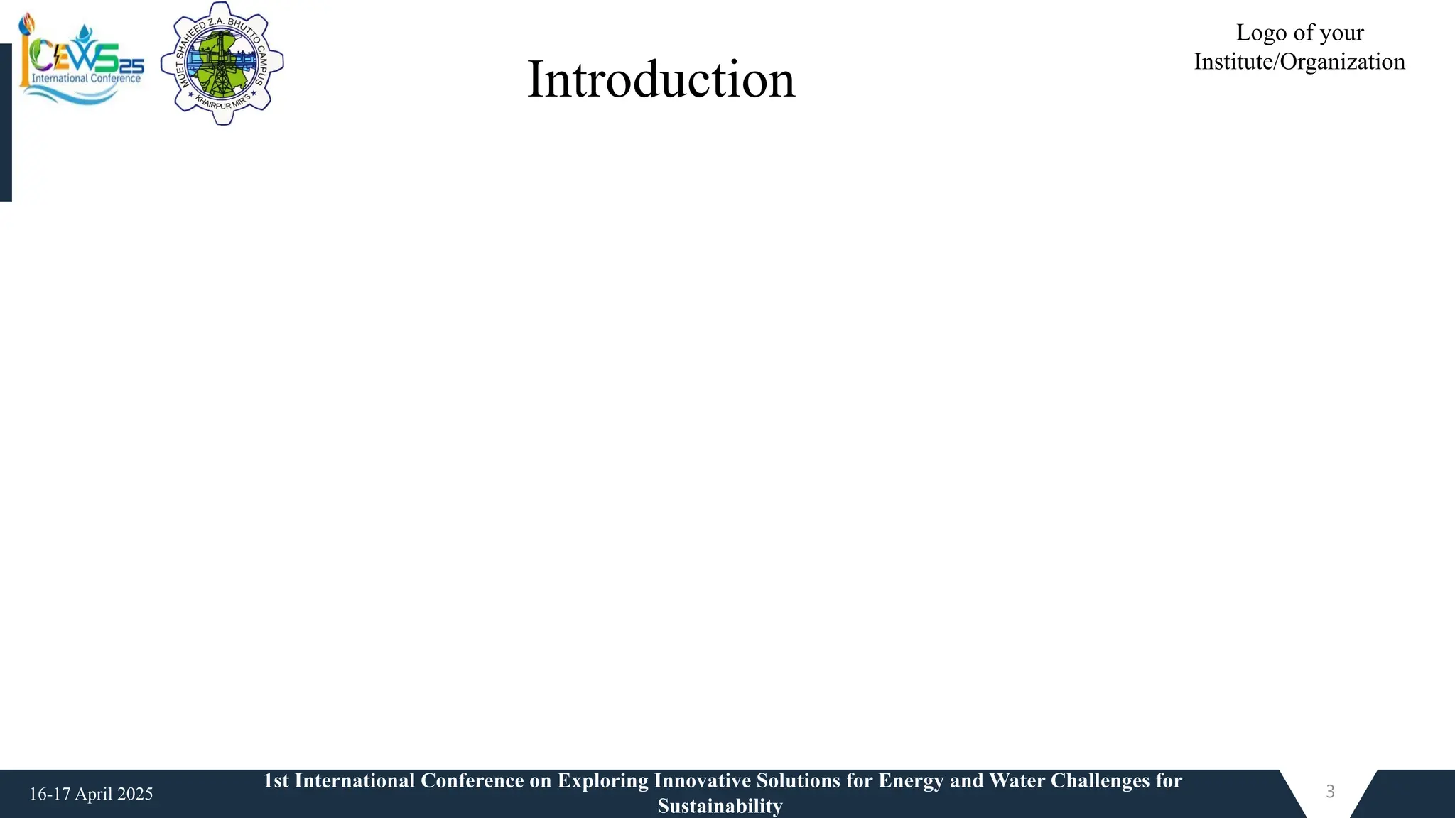 Presentation templete ICEWS-2025.pptx best | PPTX