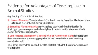 Presentation tenecteplase final ischemic | PPTX