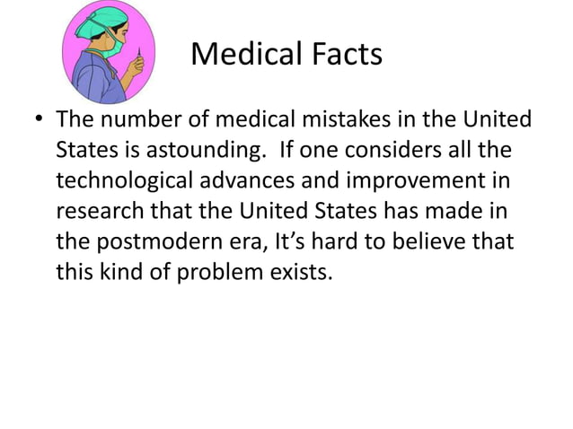 Presentation ten most famous medical mistakes | PPT