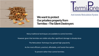 Question to ask before you buy/install Preventive Anti-termite ...