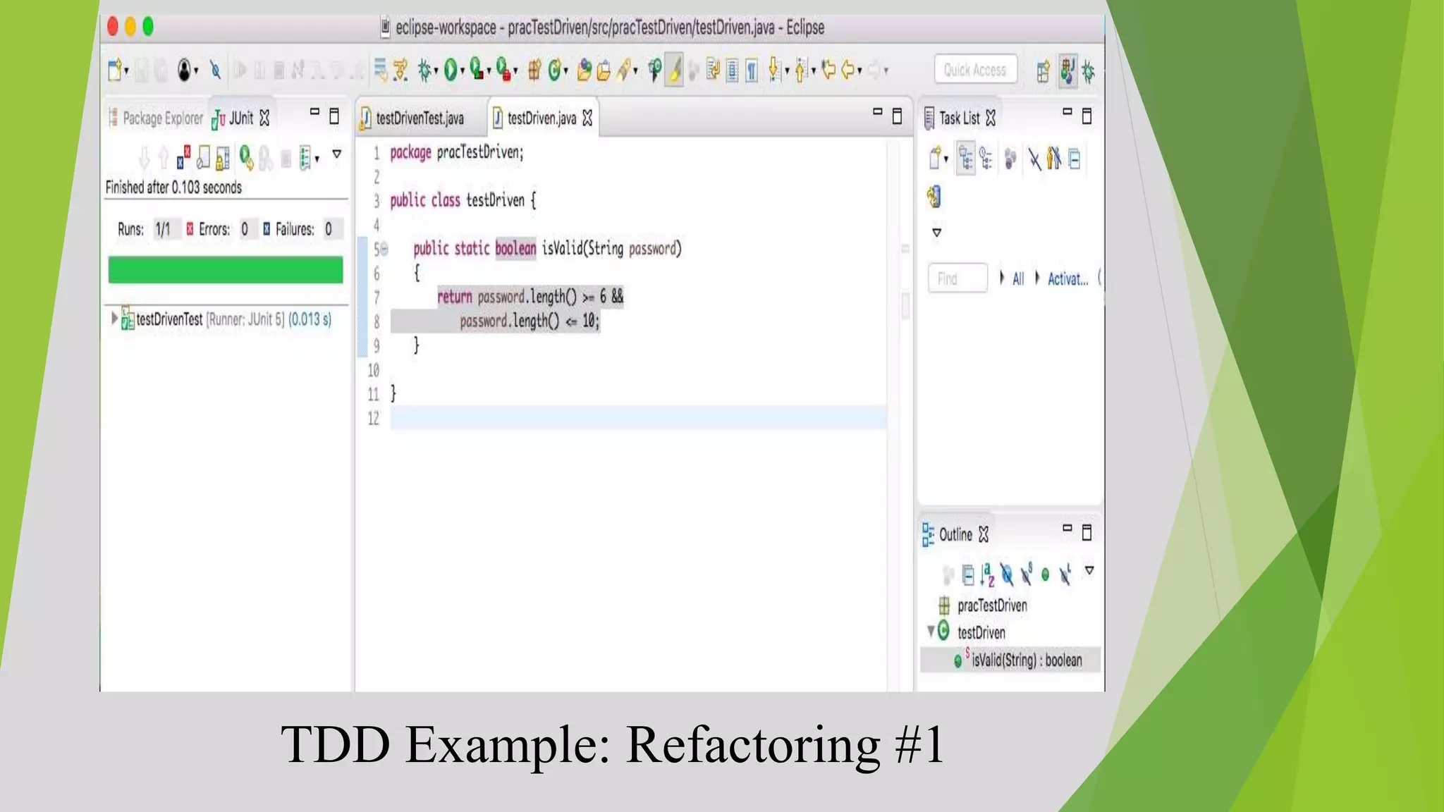 Presentation Test Driven Development | PPTX