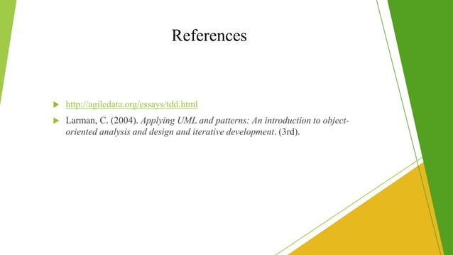 Presentation Test Driven Development Pptx Programming Languages
