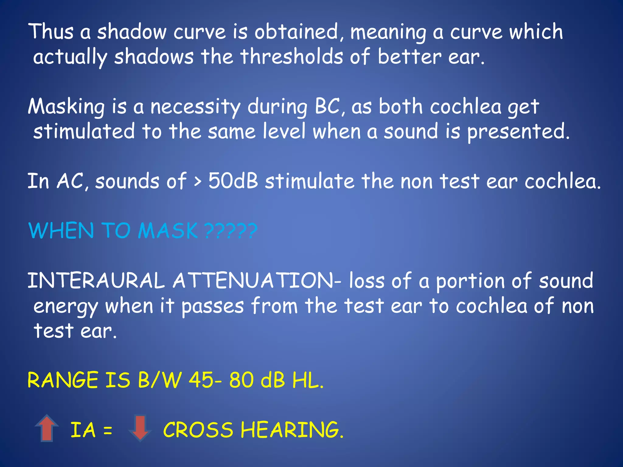 TESTS FOR AUDITORY ASSESSMENT | PPTX