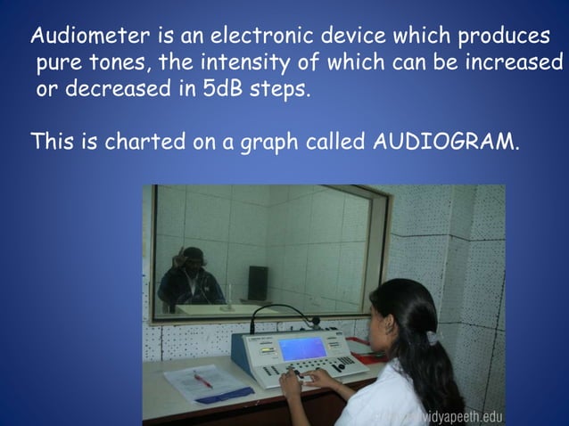 TESTS FOR AUDITORY ASSESSMENT | PPTX