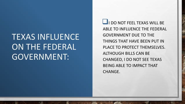 Presentation texas government | PPT