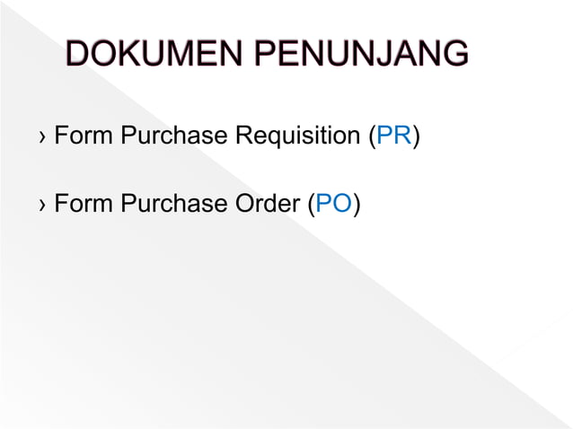 dasar direct procurement | PPT