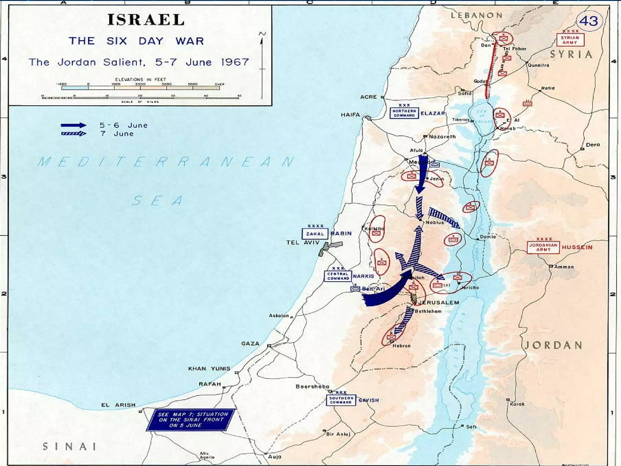six-day-war-of-1967 Third Arab Israel War | PPT