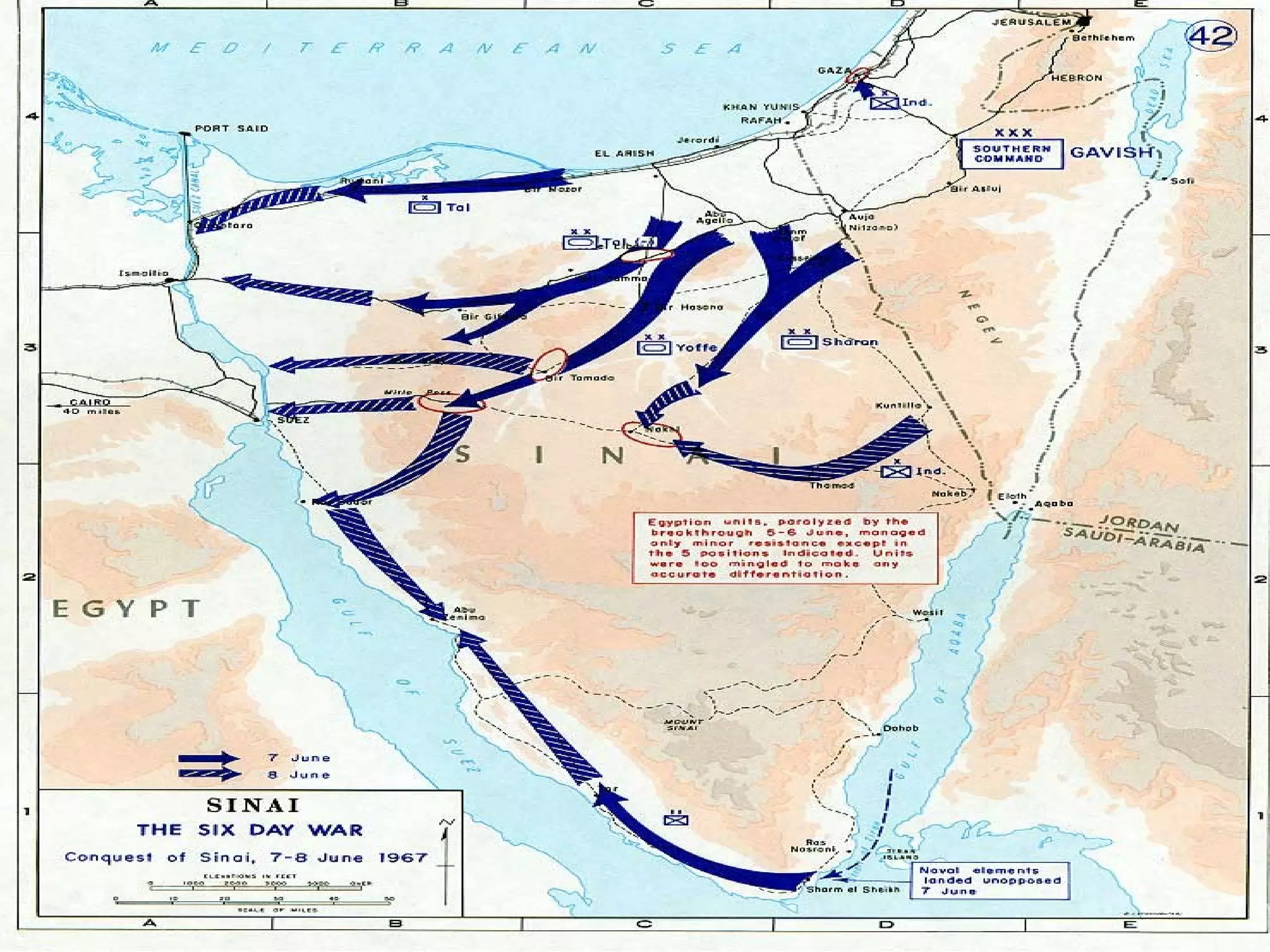 six-day-war-of-1967 Third Arab Israel War | PPT