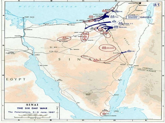 six-day-war-of-1967 Third Arab Israel War | PPT