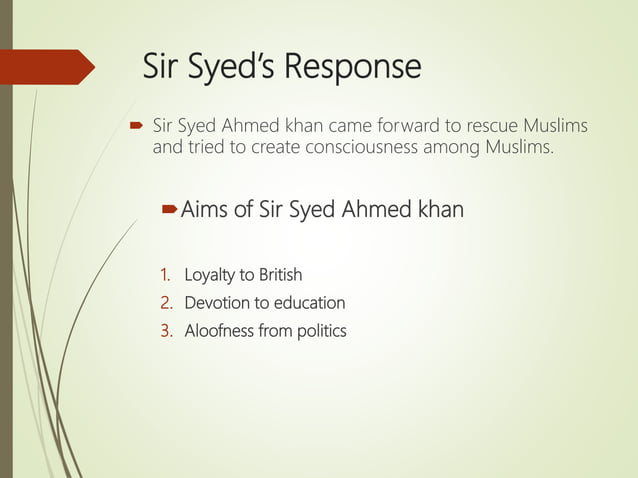 Sir Syed Ahmed Khan and the Aligarh Movement | PPTX