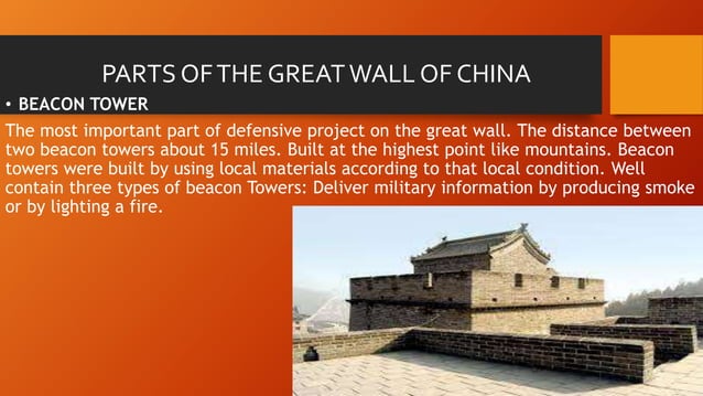 Presentation the great wall of china | PPTX