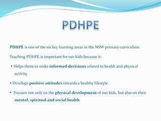 Presentation the importance of teaching pdhpe | PPT