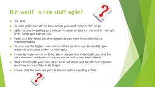 Presentation the importance of understanding end user workflows | PPT