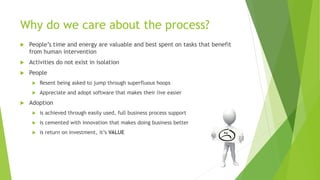 Presentation the importance of understanding end user workflows | PPT