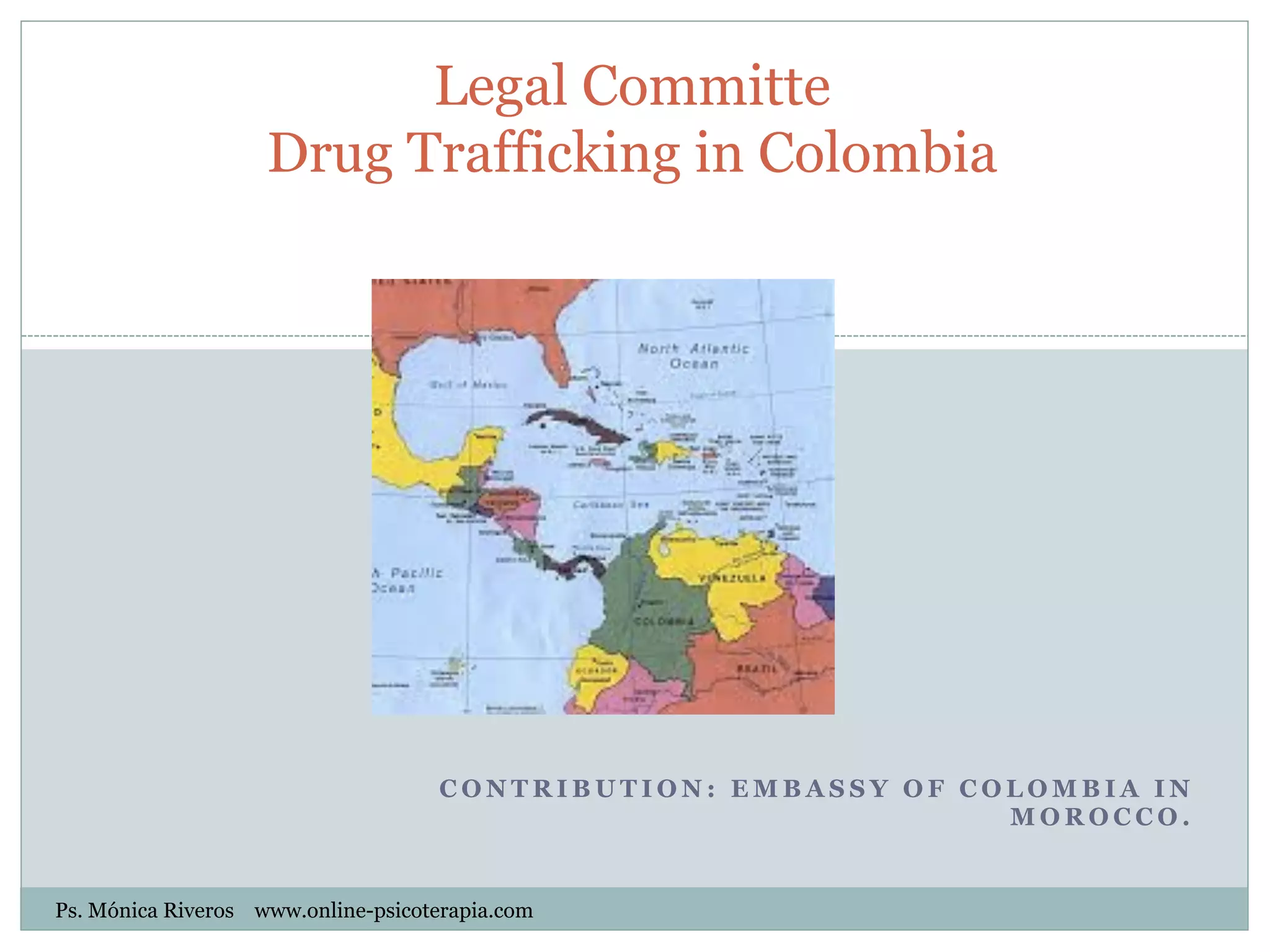 Drug Trafficking Colombia | PPT