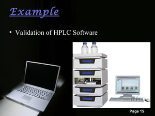 Computer System Validation | PPT