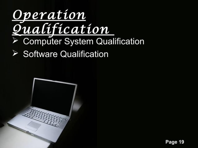 Computer System Validation | PPT | Operating Systems | Computer Software and Applications