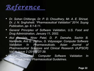 Computer System Validation | PPT