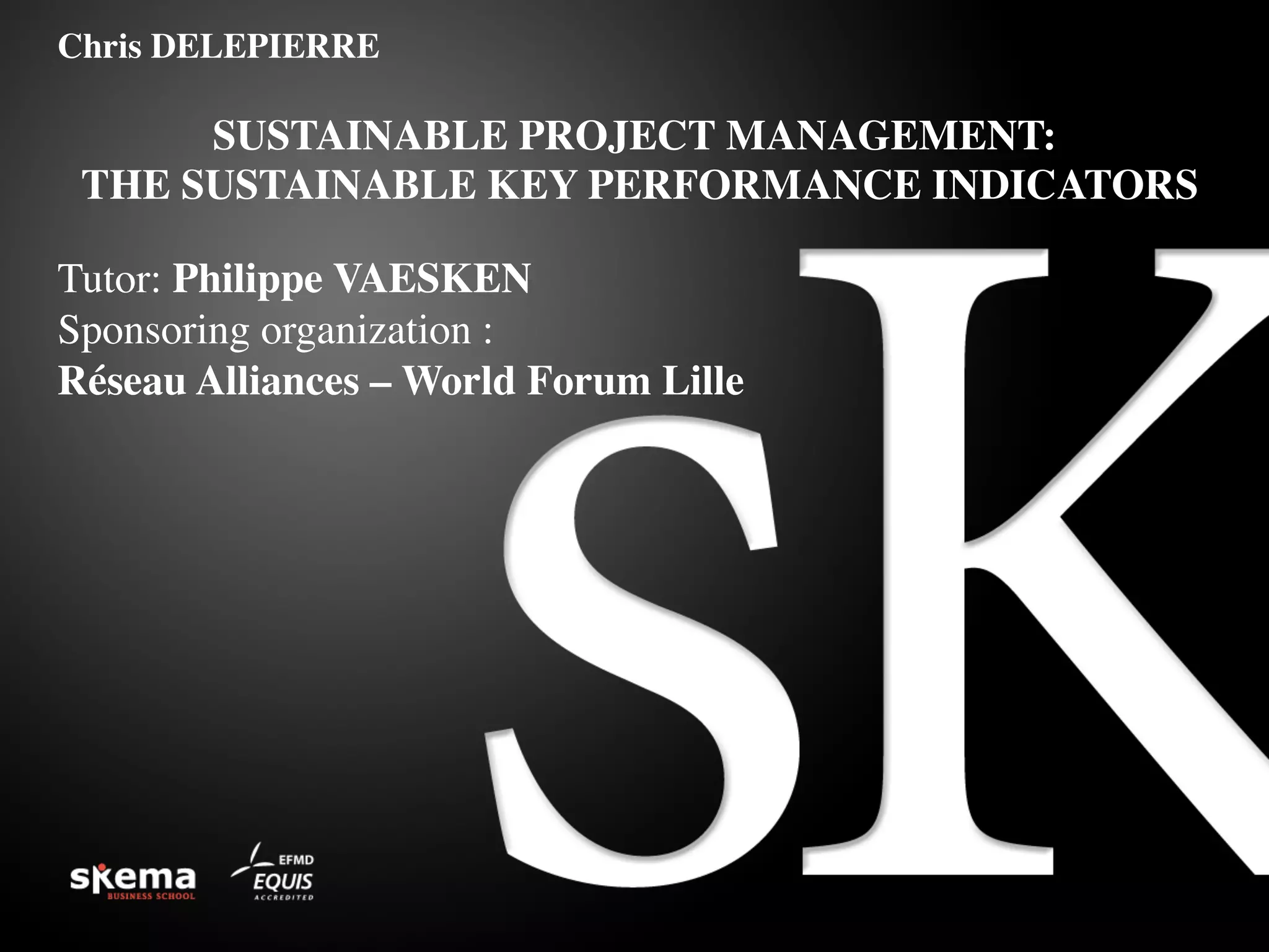 Soutenance de thèse professionnelle sur les indicateurs RSE et le ...