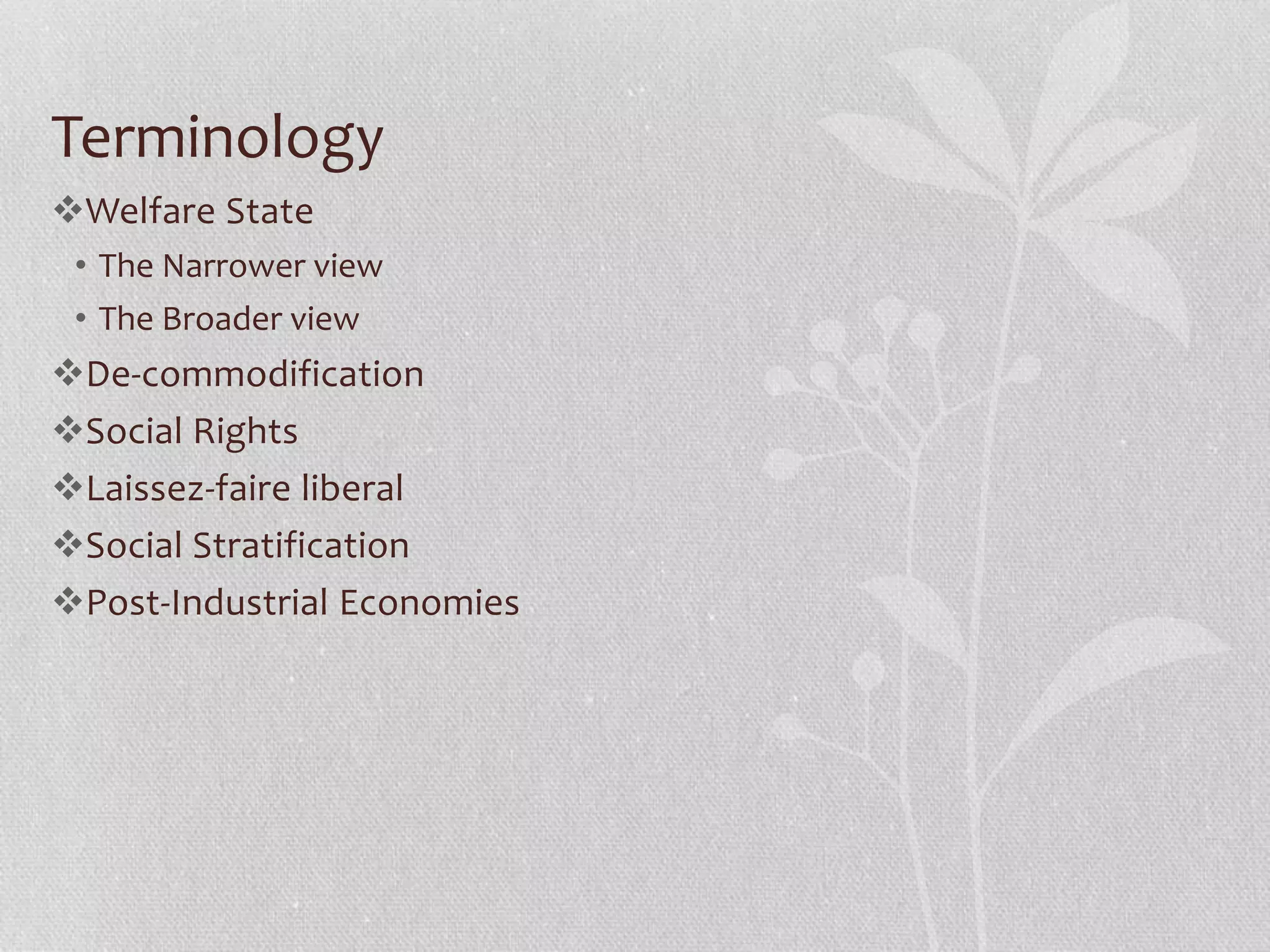 Presentation the three worlds of welfare capitalism | PPTX