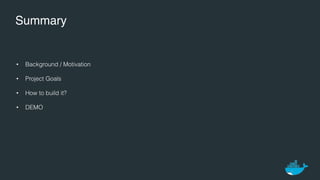 Real-Time Data Processing Pipeline & Visualization with Docker, Spark, Kafka and Cassandra | PPT