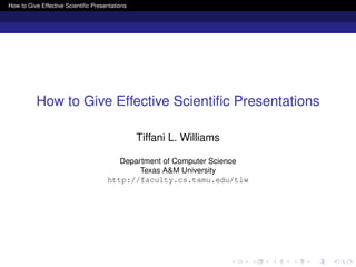 Presentation about Presentations | PDF