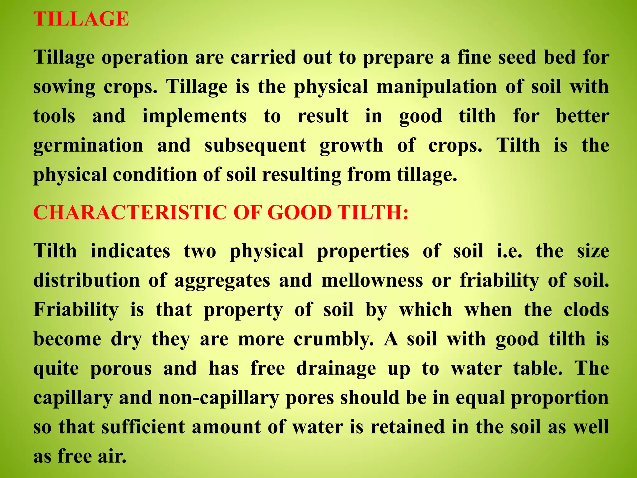 tillage | PPTX