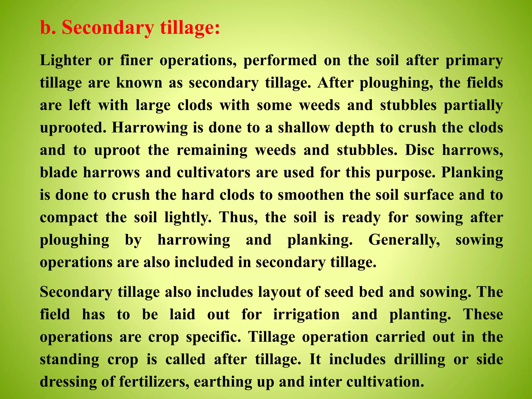 tillage | PPTX