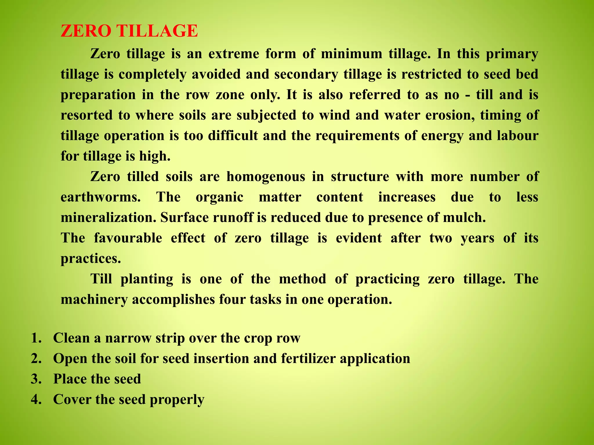 tillage | PPTX