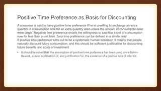 Presentation time prefernces and discounting | PPT