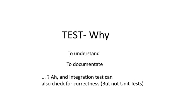 Fail fast and automatically tested - How to build robust SAP ... Fail fast and automatically tested - How to build robust SAP ...