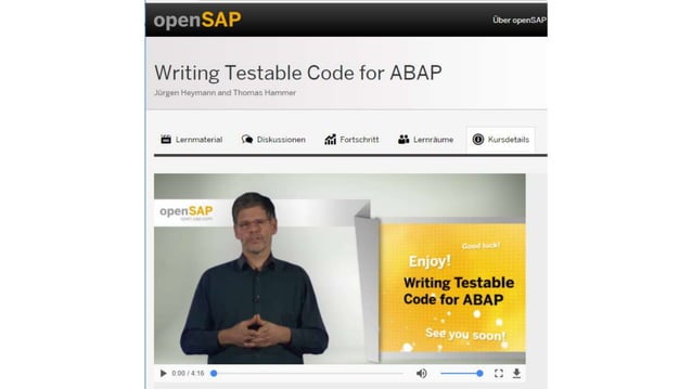 Fail fast and automatically tested - How to build robust SAP ... Fail fast and automatically tested - How to build robust SAP ...