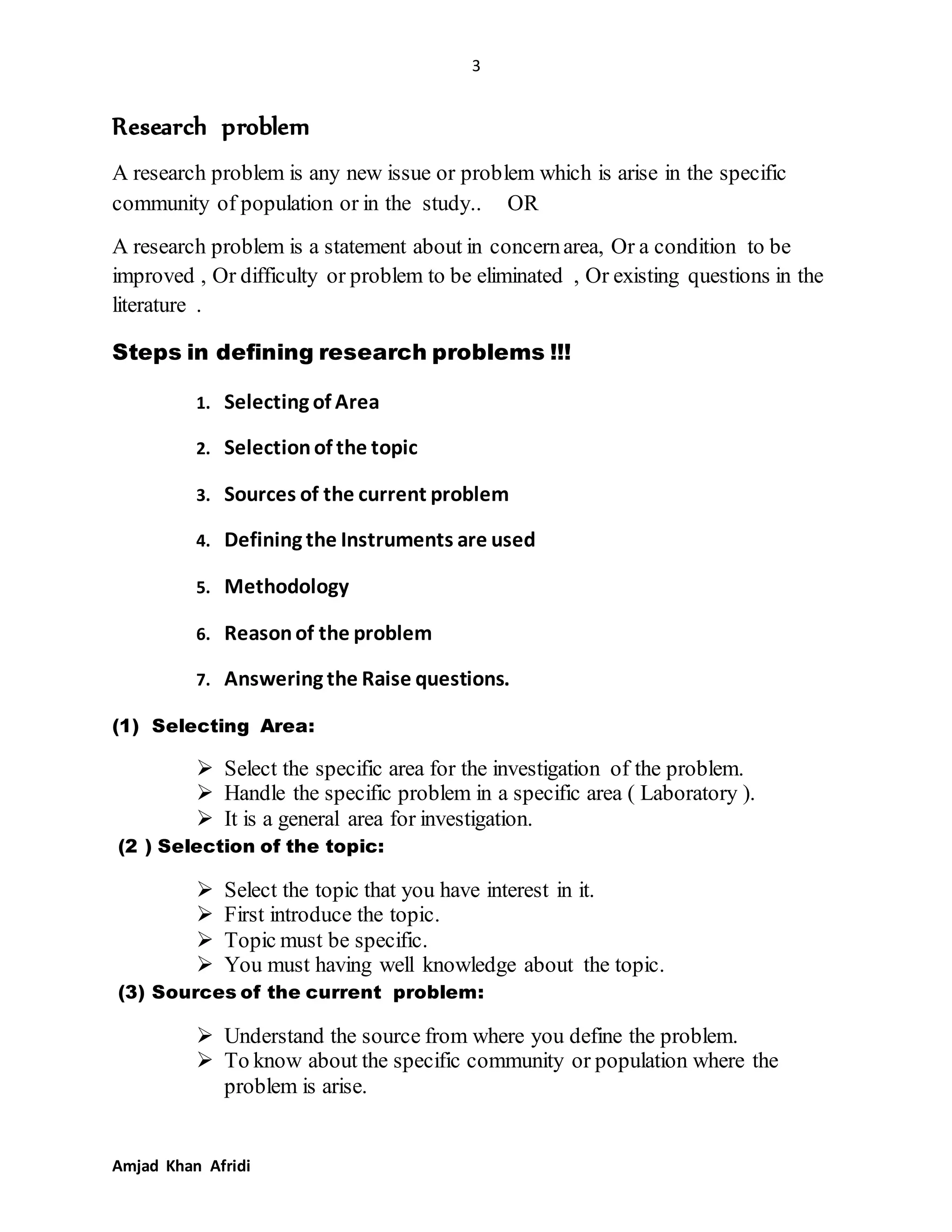 TITLE AND RESEARCH PROBLEM | DOCX