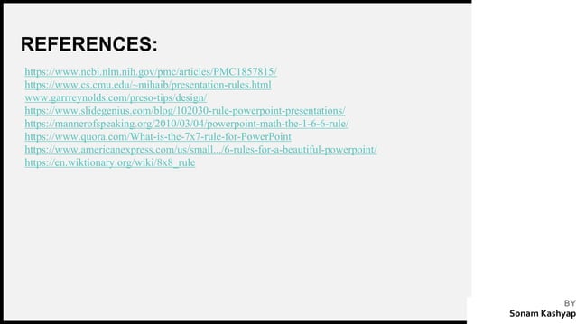 Presentation Tips and Rules | PPTX