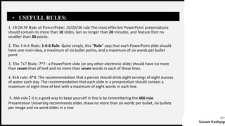 Presentation Tips and Rules | PPTX