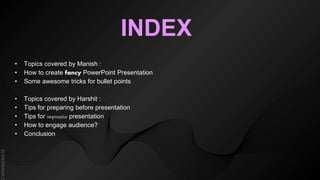 Presentation tips for better impression | PPT
