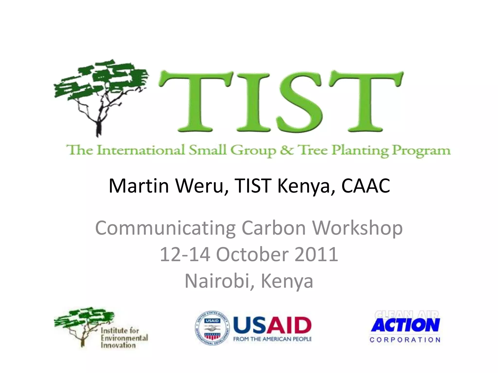 The International Small Group and Tree Planting Program | PPTX ...