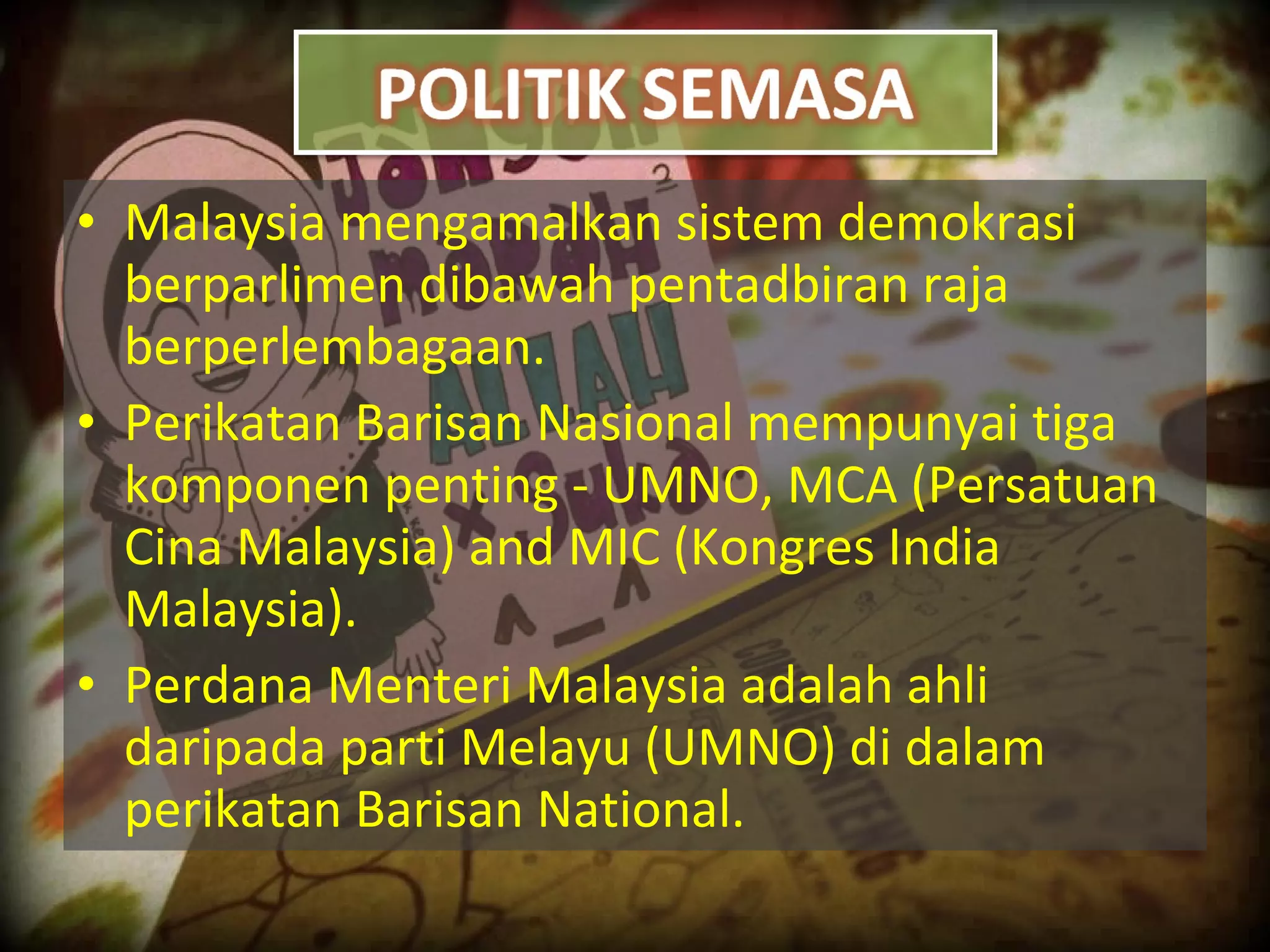 CABARAN POLITIK DALAM HUBUNGAN ETNIK | PPT