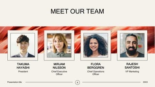 presentation to the body about the tradition | PPT