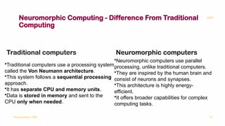 PRESENTATION TITLE on human brain and artificial intelligence | PPTX